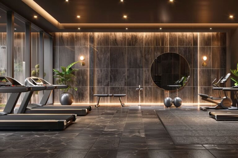 Gym Interior Design in Dubai | Modern & Custom Gym Fit Out | Mark Fitout